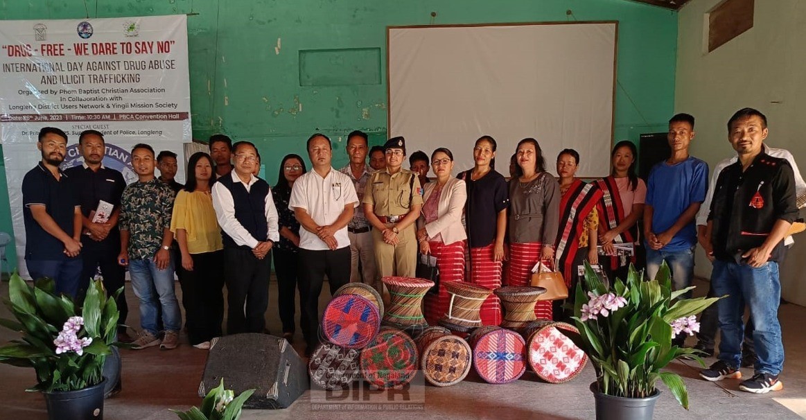 INTERNATIONAL DAY AGAINST DRUG ABUSE AND ILLICIT TRAFFICKING OBSERVED AT LONGLENG | DIPR ...